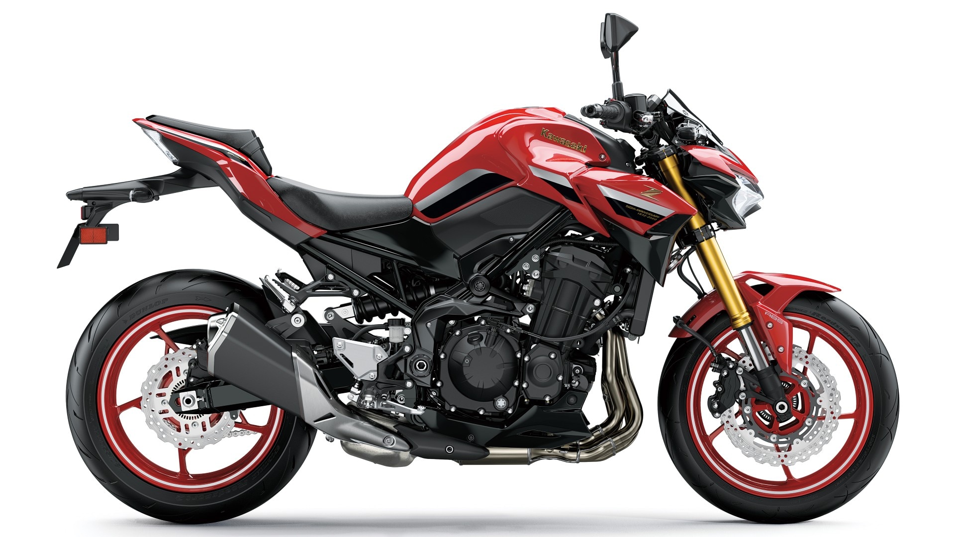 Kawasaki Z900 ganha edição de aniversário de 50 anos da linha Z