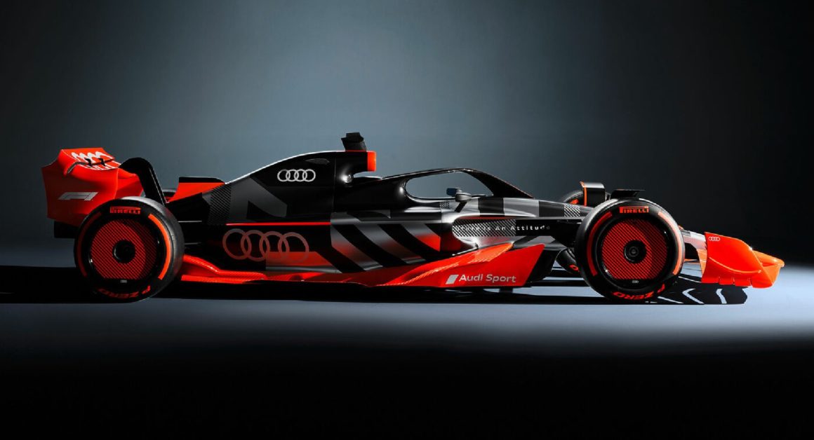 Audi confirma entrada na F1 em 2026 e mostra protótipo de carro híbrido