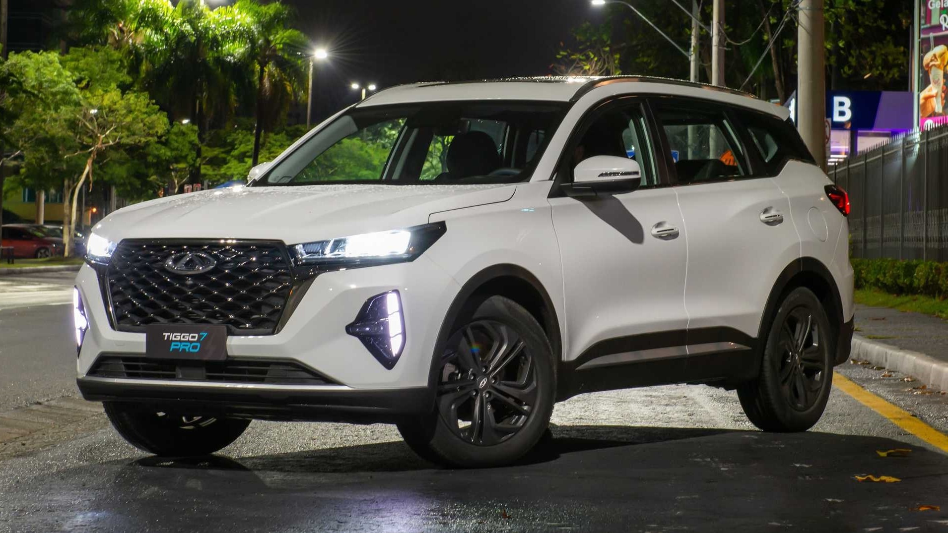 Tiggo 5X e Tiggo 7 Pro foram os híbridos leves mais vendidos em agosto