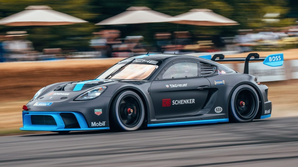 Vídeo: Porsche GT4 e-Performance é Cayman elétrico com potência de F1