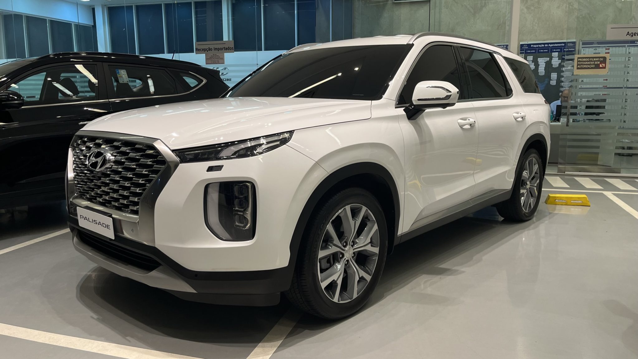Caoa mostra Hyundai Palisade, mas SUV de 7 lugares só chega em 2024